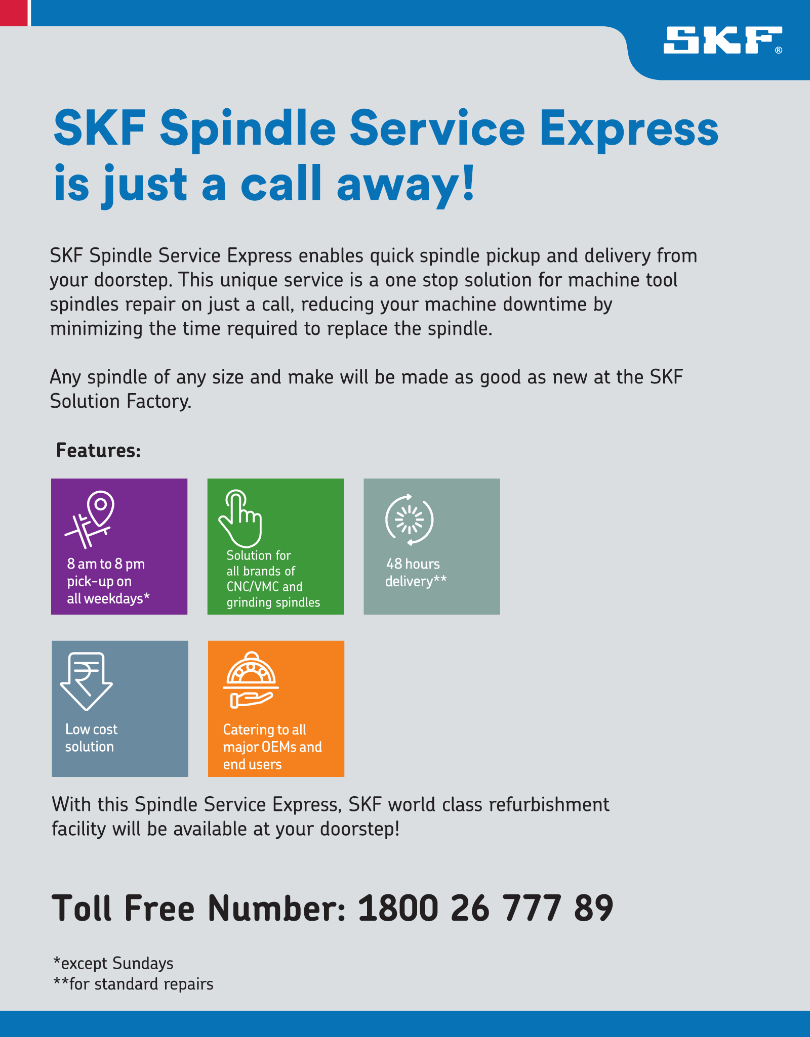 Spindle Services | Spindle Refurbishment &Bearing Remanufacturing